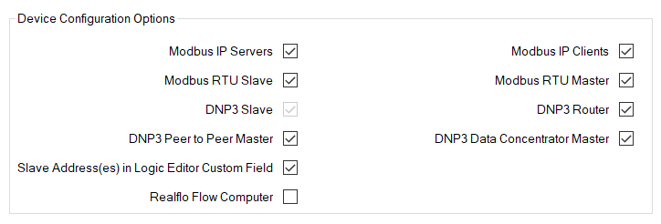 Scadapack X70 Driver Guide Configure The Device Options Configure A Device Configuration Item 